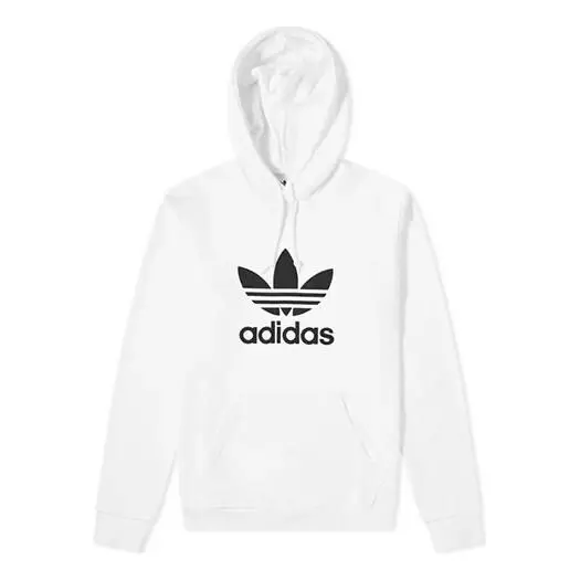 Adidas Originals Trefoil Logo Hoodie - White