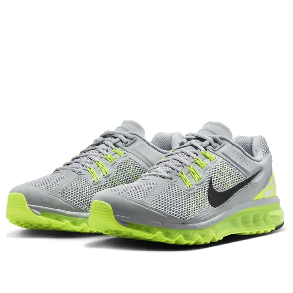 Nike Max 2013 Athletic Sneakers - Wolf Grey/volt/black