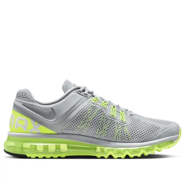 Nike Max 2013 Athletic Sneakers - Wolf Grey/volt/black