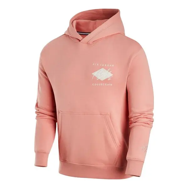 JORDAN Flight Logo Hoodie - Light Red/multi-color