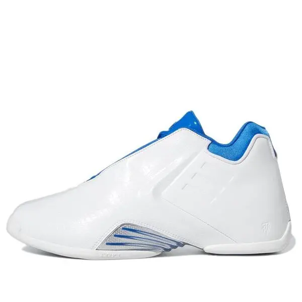 Adidas T-mac 3 Restomod 'orlando' High Top Sneakers - White/blue