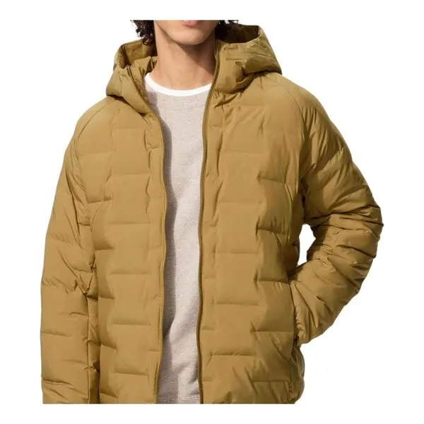Uniqlo Pufftech Hooded Parka - Yellow