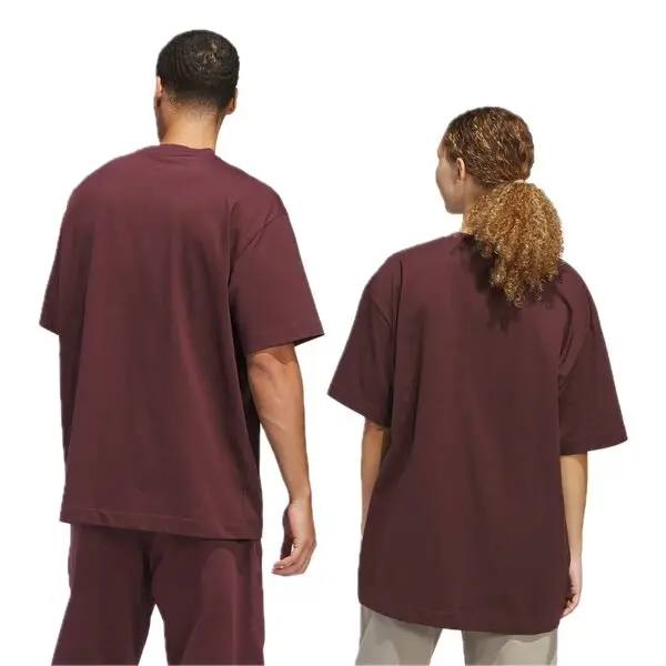 Adidas Basketball T-shirt Asia Sizing 'burgundy