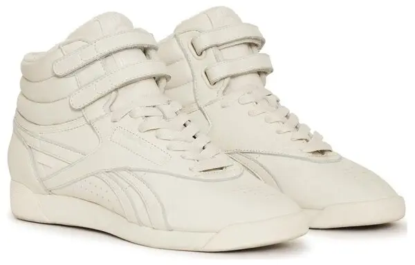 REEBOK X Anine Bing Freestyle High Sneakers - Bone/chalk