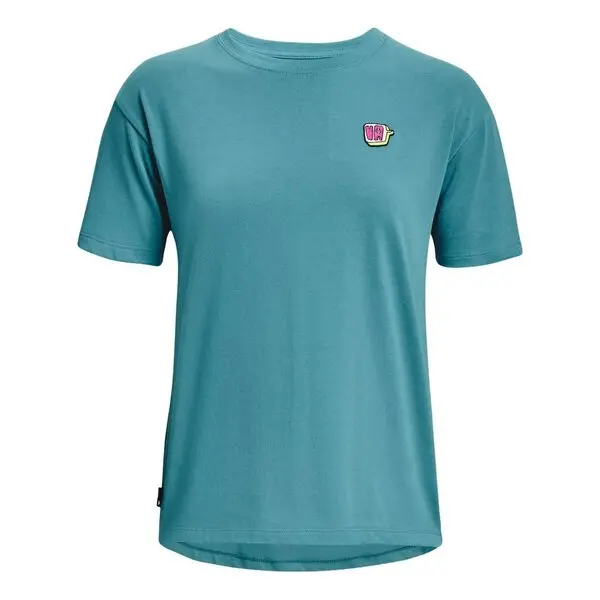 Under Armour Heavyweight Graphic T-shirt - Teal