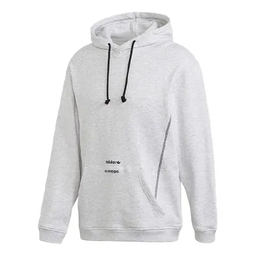 Adidas Solid Color Hoodie With Drawstring - Multi-color