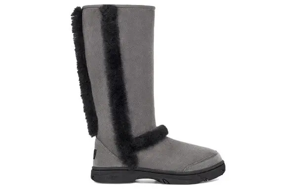 UGG Sunburst Tall Boots - Black/gray