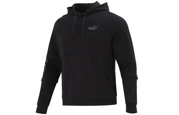 PUMA Logo Print Hoodie