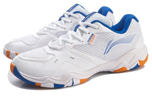 LI-NING Sound Wave 2 Athletic Sneakers - White/blue/orange