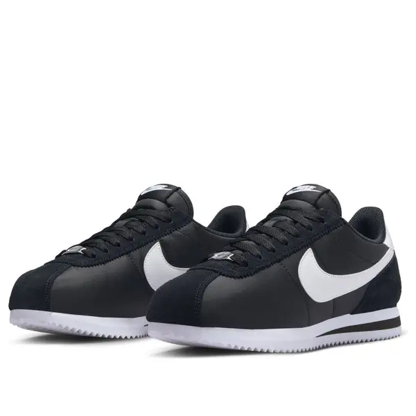 Nike Cortez Nylon Sneakers - Black/white