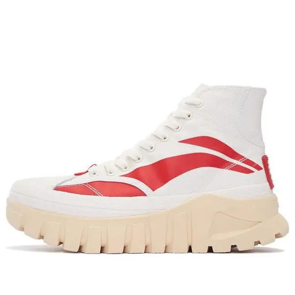 LI-NING Wave Boot - White/red/beige