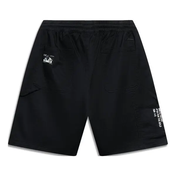 LI-NING X Disney Oswald Graphic Shorts - Black