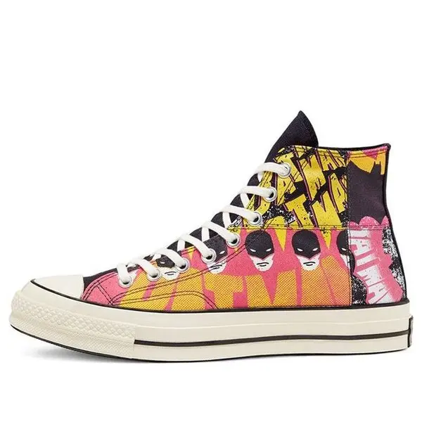 CONVERSE Batman X Chuck 70 Hi 80th Anniversary Sneakers - Black/red
