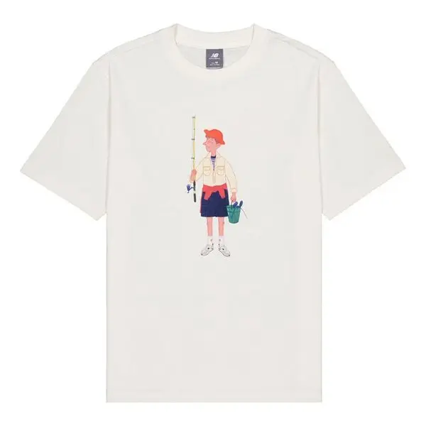NEW BALANCE X Mr. Slowboy Graphic T-shirt Asia Sizing - Ivory