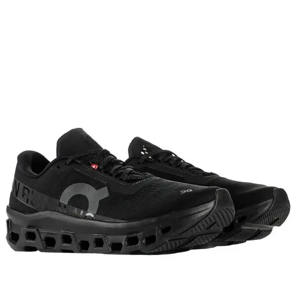 On Cloudmonster 1 Athletic Sneakers - Black