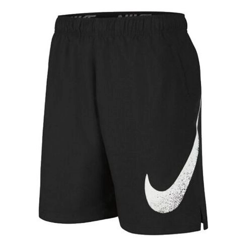 Nike Large Swoosh Sports Shorts - Black
