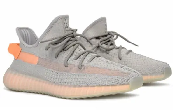 Adidas Yeezy Boost 350 V2 "true Form" Sneakers - Stegry/orange