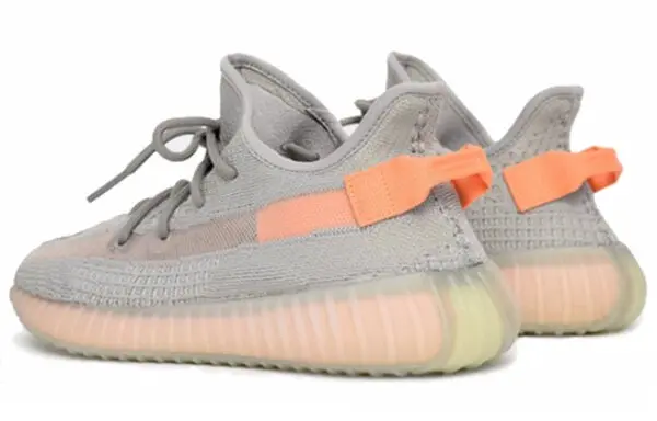 Adidas Yeezy Boost 350 V2 "true Form" Sneakers - Stegry/orange