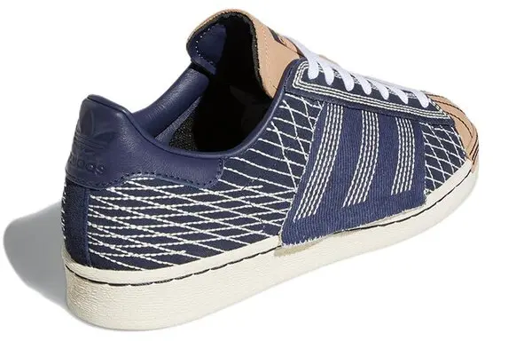 Adidas Originals Superstar 82 Sashiko Sneakers - Dark Blue