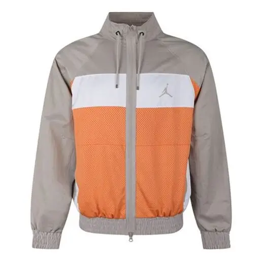 JORDAN Air Stand-up Collar Casual Woven Sports Jacket