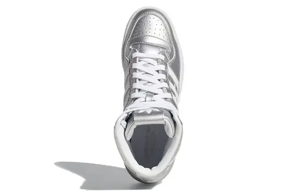 Adidas Originals Forum Mid Sneakers - Silver/white