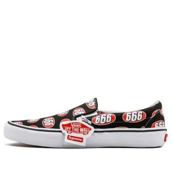 VANS Supreme X Slip-on '666 - Black