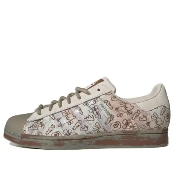 Adidas Melting Sadness X Superstar Allover Graphics Sneakers