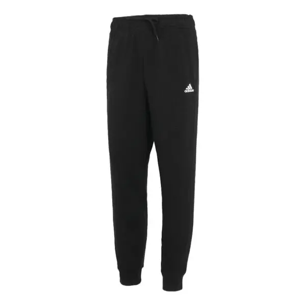 Adidas Logo Lacing Bundle Feet Sports Pants/trousers/joggers - Black