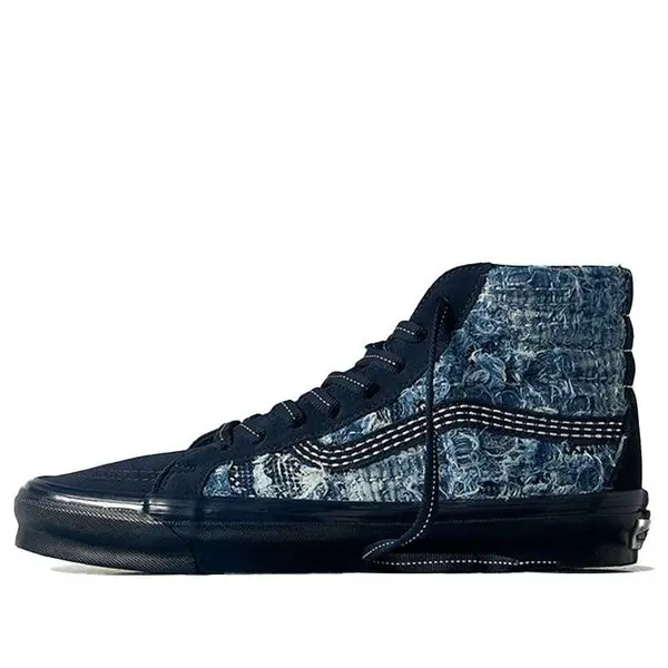 VANS X Fdmtl Og Sk8-hi Lx "distressed Indigo - Blue