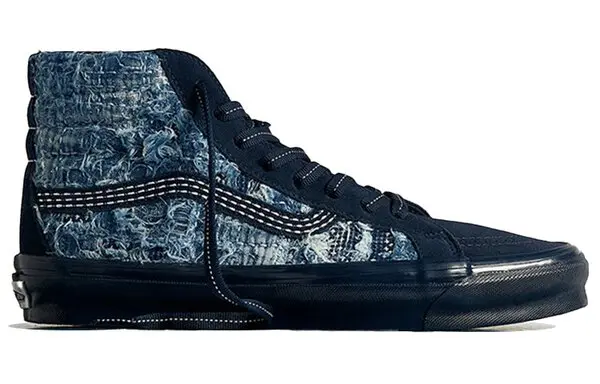 VANS X Fdmtl Og Sk8-hi Lx "distressed Indigo