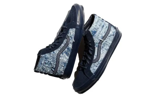 VANS X Fdmtl Og Sk8-hi Lx "distressed Indigo