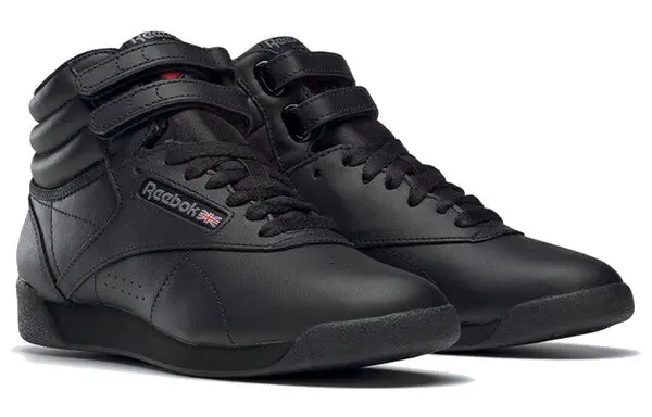 REEBOK Freestyle High Top Sneakers - Black