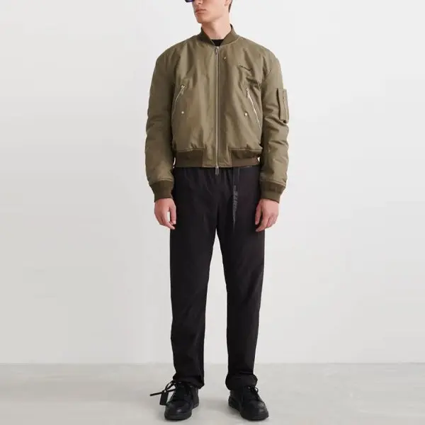 Off-White Straight-leg Casual Trousers