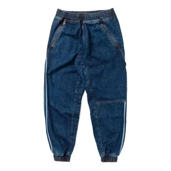 Adidas X Ivy Park Denim Pants - Dark Blue
