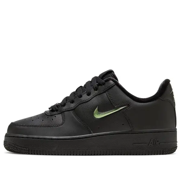 Nike Force 1 Low Lace Up Sneakers - Black/multi-color