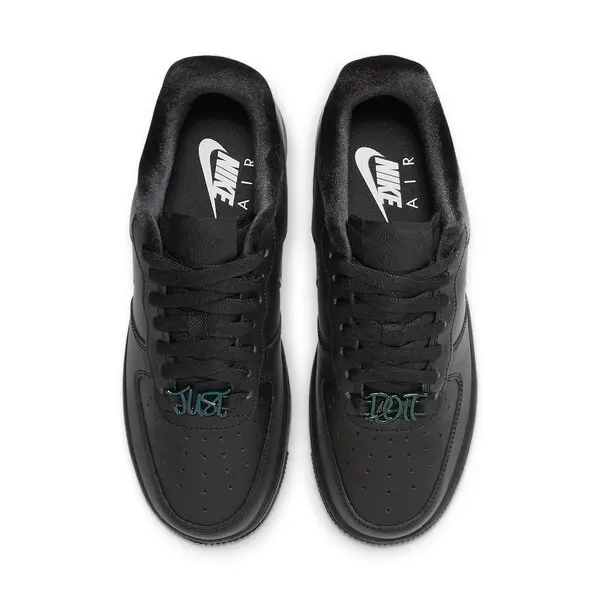 Nike Force 1 Low Lace Up Sneakers - Black/multi-color