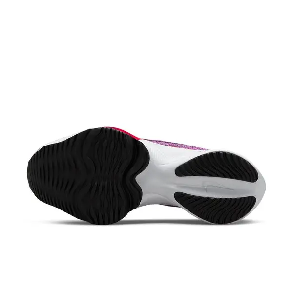Nike Zoom Tempo Next% Flyknit Running Shoes - Hyper Violet/black/flash Crimson