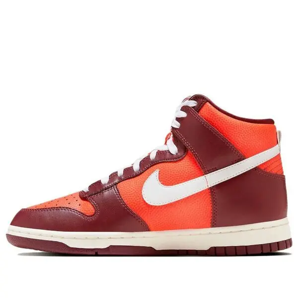 Nike Dunk High "be True To Her School - Red/orange/white