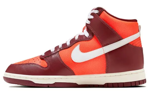Nike Dunk High "be True To Her School - Red/orange/white