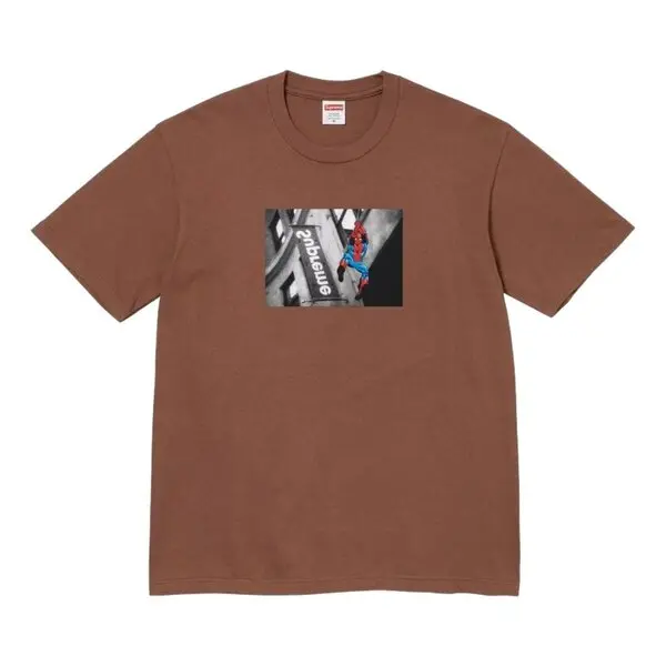 Supreme Ss26 Spider-man T-shirt - Brown