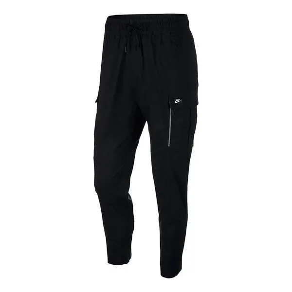 Nike Cargo Pocket Casual Trousers - Black
