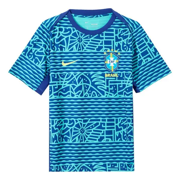 Nike Brazil Academy Soccer Jersey - Blue