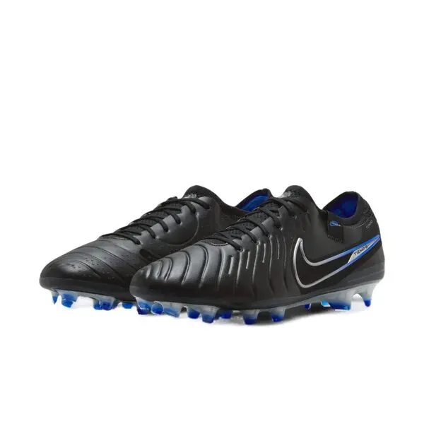 Nike Tiempo Legend Elite Fg 'shadow Pack' Football Boots - Black/hyper Royal/chrome