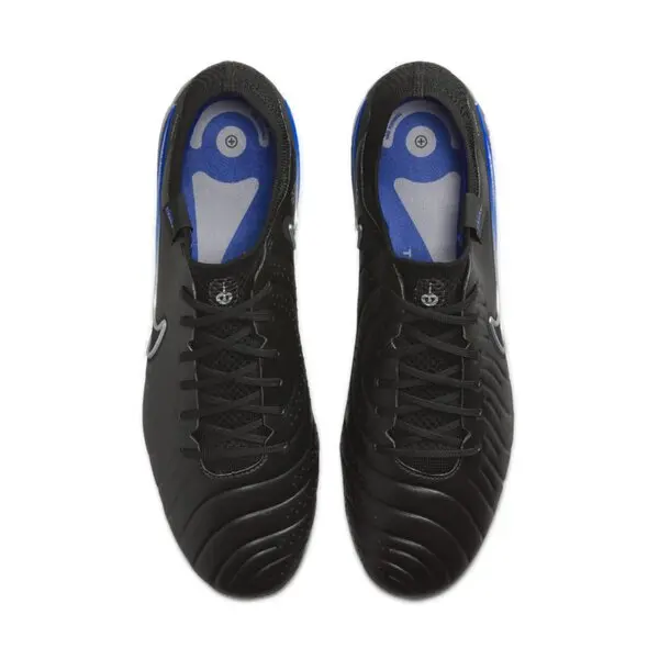 Nike Tiempo Legend Elite Fg 'shadow Pack' Football Boots - Black/hyper Royal/chrome