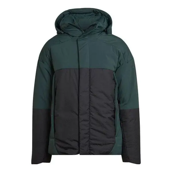 Adidas Myshelter Cold.rdy Down Jacket - Green/black