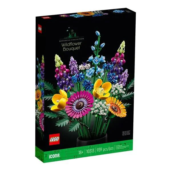 Lego Botanical Collection Wildflower Bouquet Set - Multi-color