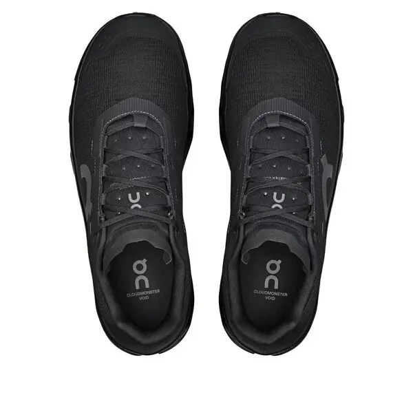 On Cloudmonster Void Sneakers - Black/black