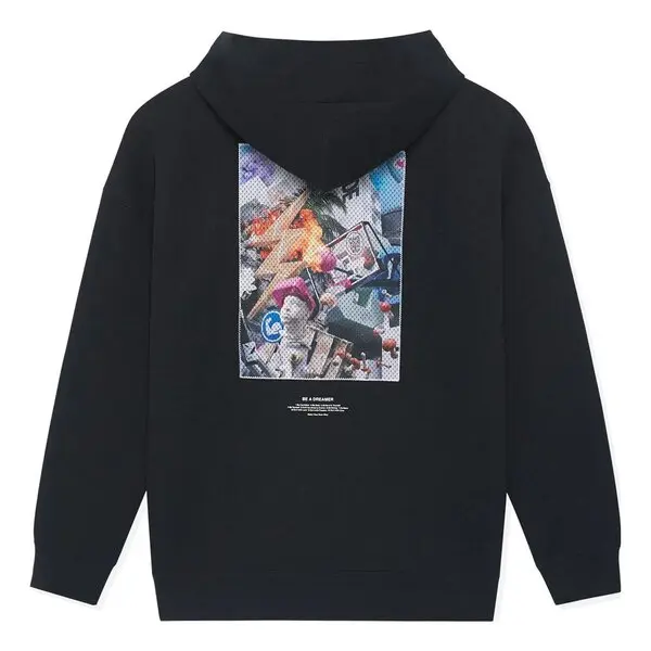 LI-NING Way Of Wade Art Graphic Hoodie - Black/multi-color