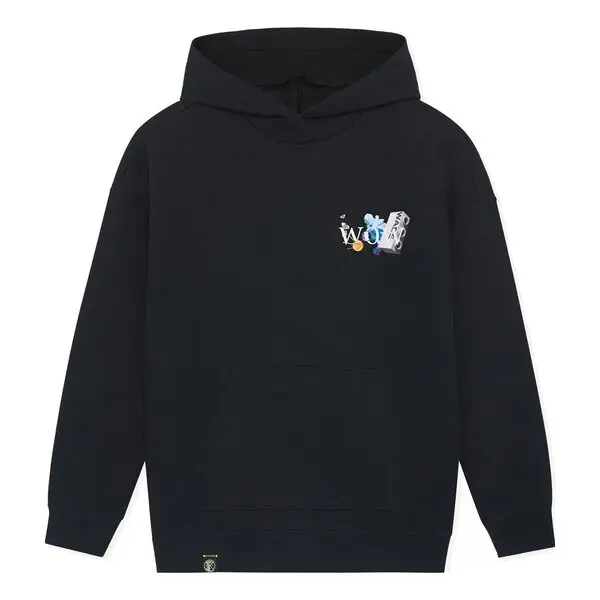 LI-NING Way Of Wade Art Graphic Hoodie - Black/multi-color