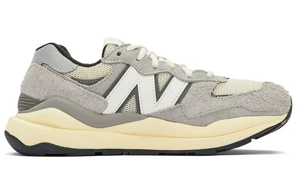 NEW BALANCE 57/40 "grey White Black - Gray/light Khaki